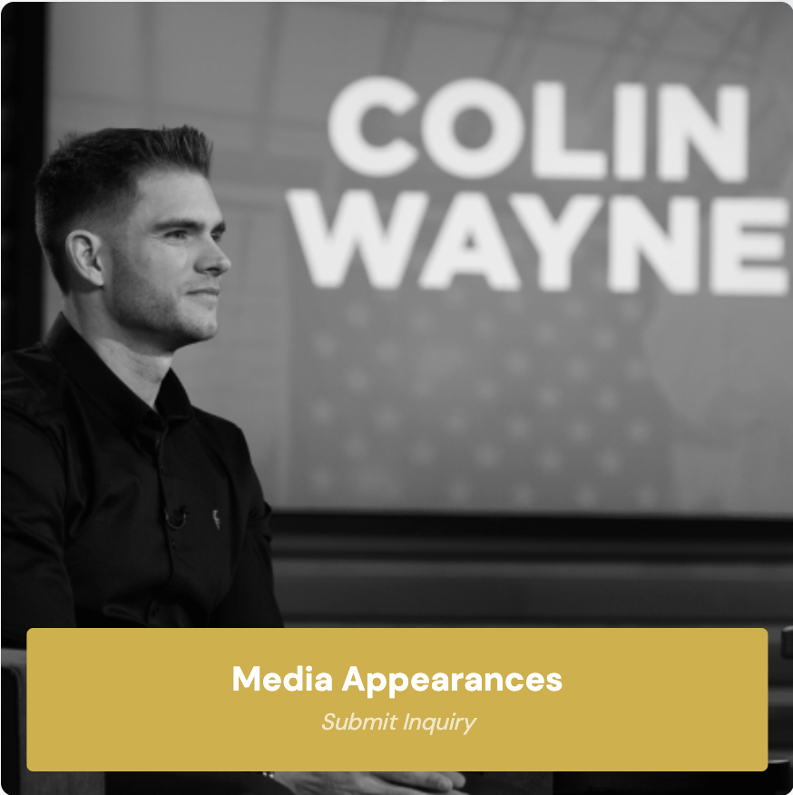 Home Page - Colin Wayne Entrepreneur, Veteran, Former Fitness Model ...